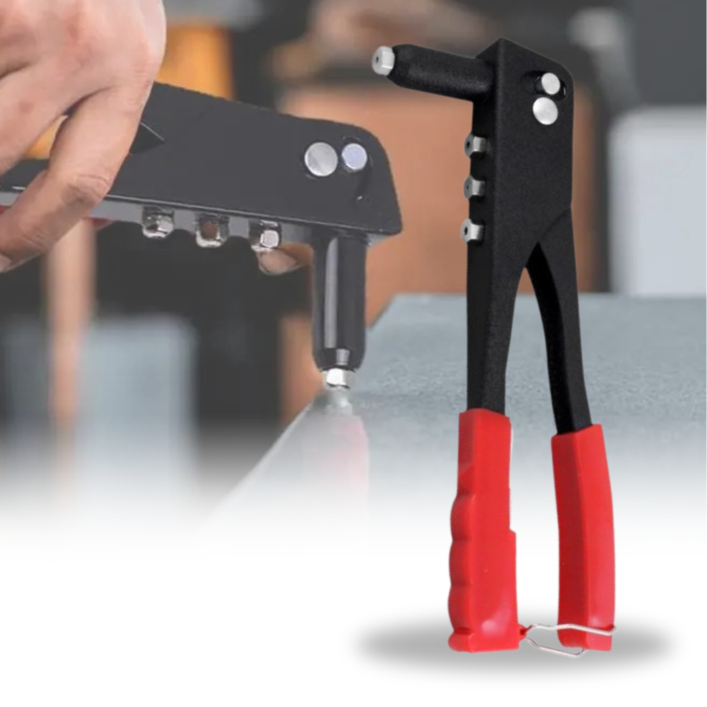 Alicate Rebitador Manual Rebitadeira Profissional Para 4 Bicos Rebites ...