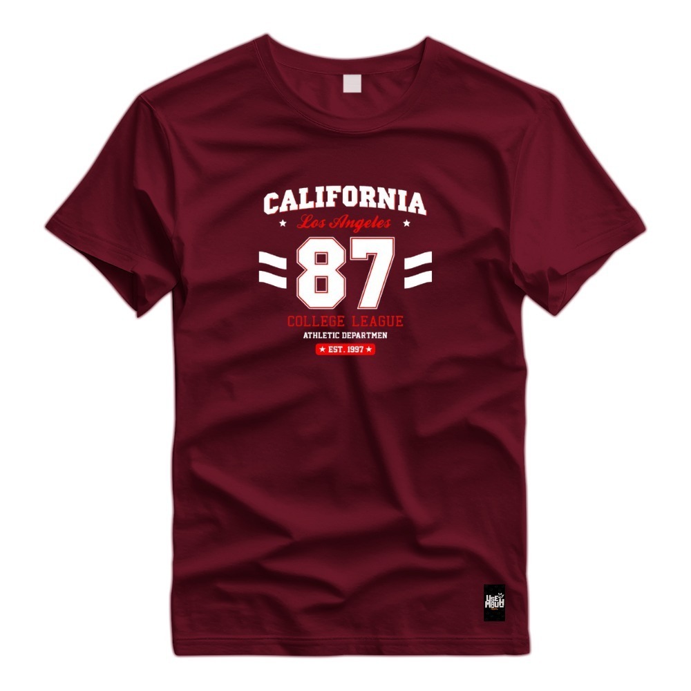 Camiseta Masculina Estampada California 87 Camisa Camiseta Masculina Estampada California 87 Camisa