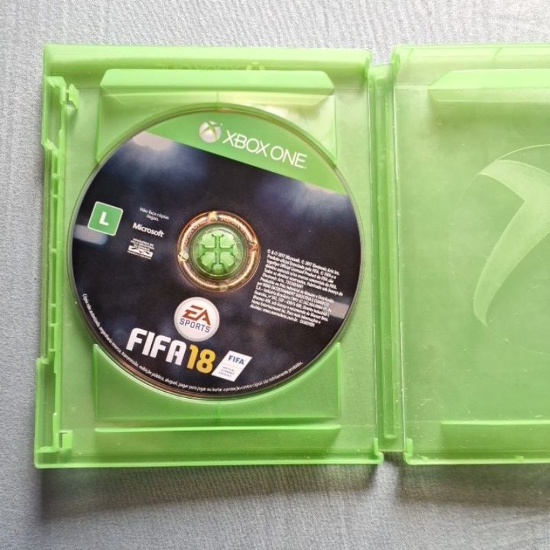 Fifa 2018 Xbox One Mídia Física Sem Encarte | Shopee Brasil