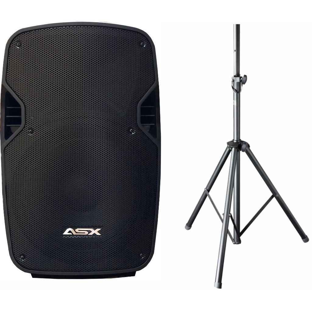 Caixa Ativa 15 Polegadas profissional 500w Rms ASX S1500 usb c/ Tripé | Shopee Brasil