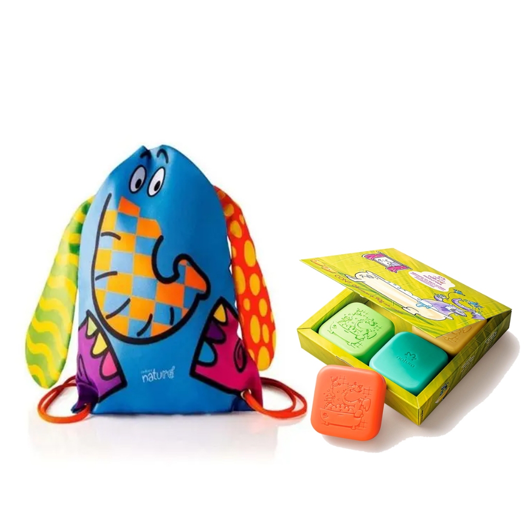 Kit Presente Perfume Shampoo Condicionador Hidratante Sabonete Infantil ...