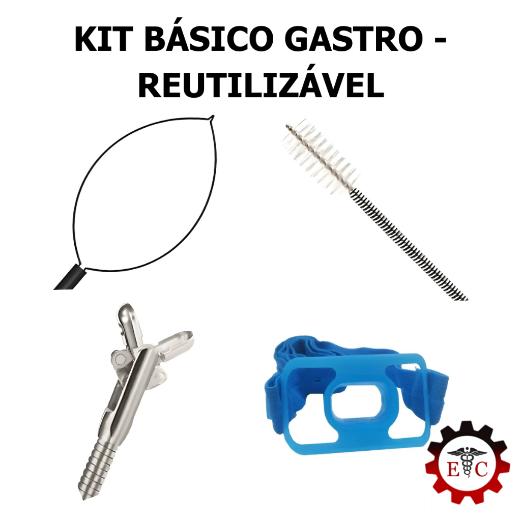 Kit Básico Endoscopia Gastro Reutilizável | Shopee Brasil