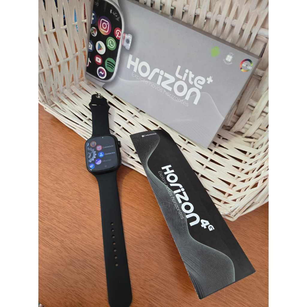 Smartwatch Horizon Lite + 4G Câmera Rotatória | 2GB + 16GB | Celular de ...