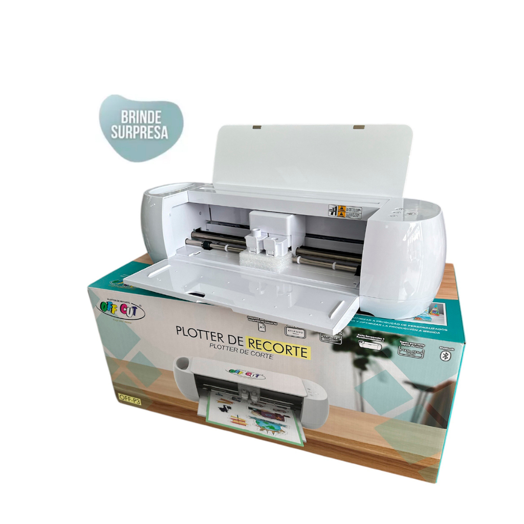 Máquina de Recorte Plotter Off Paper Branco A3 Bivolt | Shopee Brasil