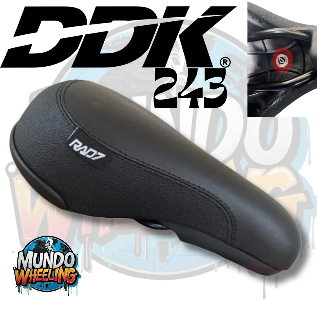 NOVO Selim sela Banco DDK 243 etiqueta Rad7 Original DDK Wheeling Grau 244 | Shopee Brasil
