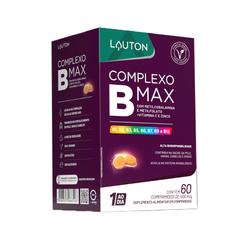 Complexo B Max (Clinical Series) - Lauton | Shopee Brasil