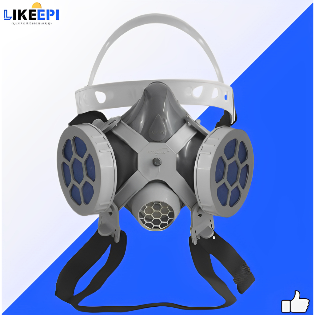 Respirador 1-4 Facial Mastt Alltec 2002 -P2 (Duas Vias) | Shopee Brasil