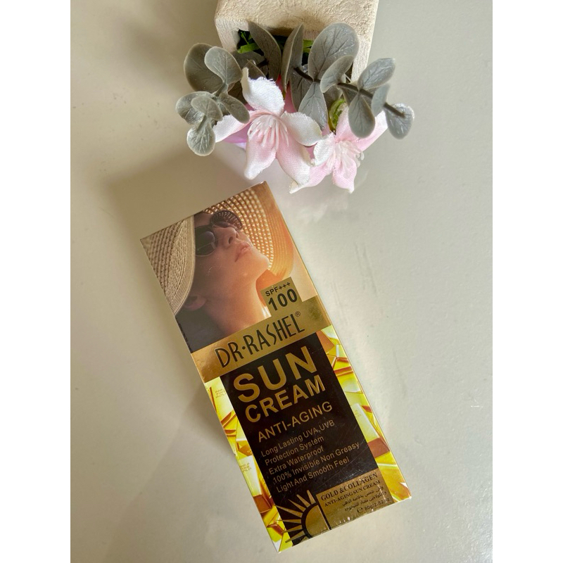 Protetor Solar Facial DR Rashel Anti Idade FPS 100 80g | Shopee Brasil