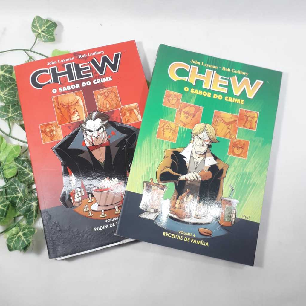 Coleção Chew - O Sabor do Crime / John Layman e Rob Guillory | Shopee ...