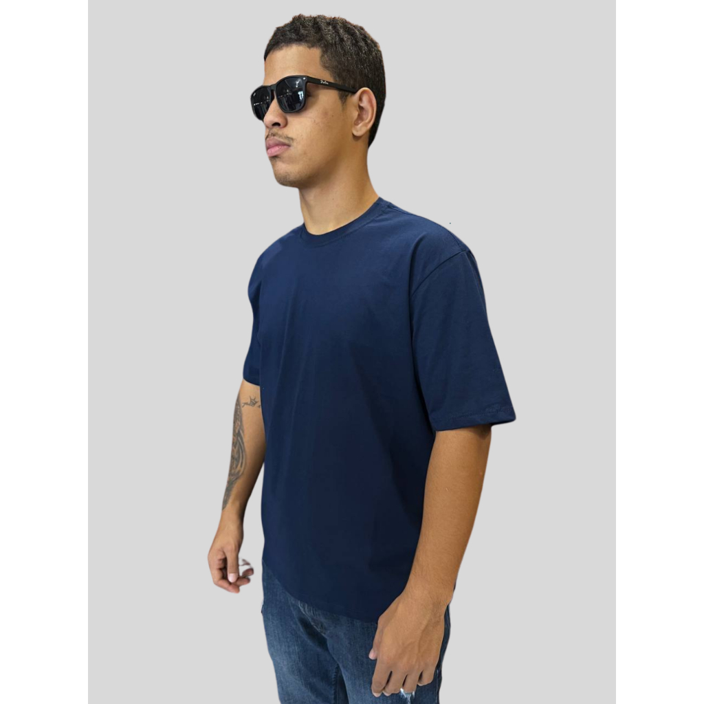 Camisa Masculina Lisa Básica 100% Algodão Original de Alta Qualidade e ...