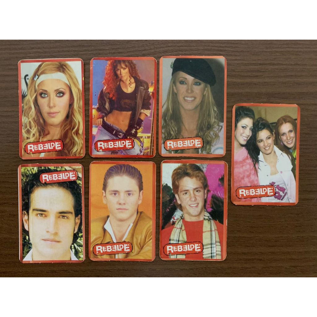 Coleção de cards Rebelde RBD - 78 FOTOS para colecionar | Shopee Brasil