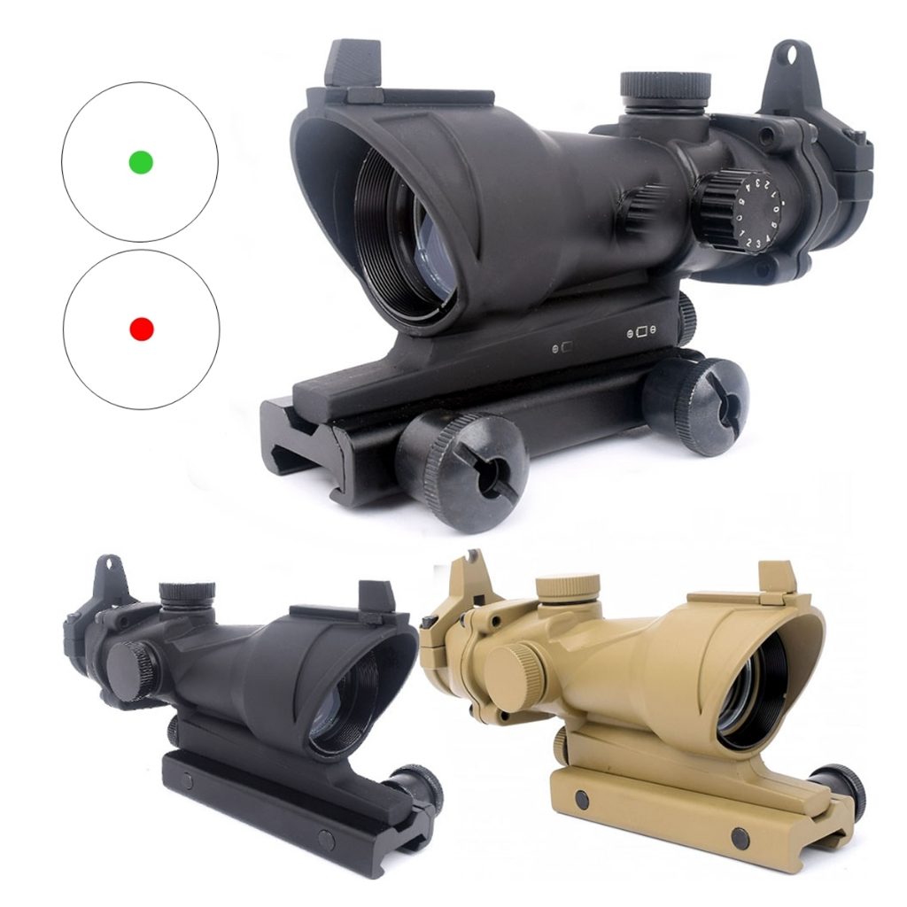 Dot 1x32 - Modelo Trijicon Acog - Red and green - Trilho 20mm | Shopee ...