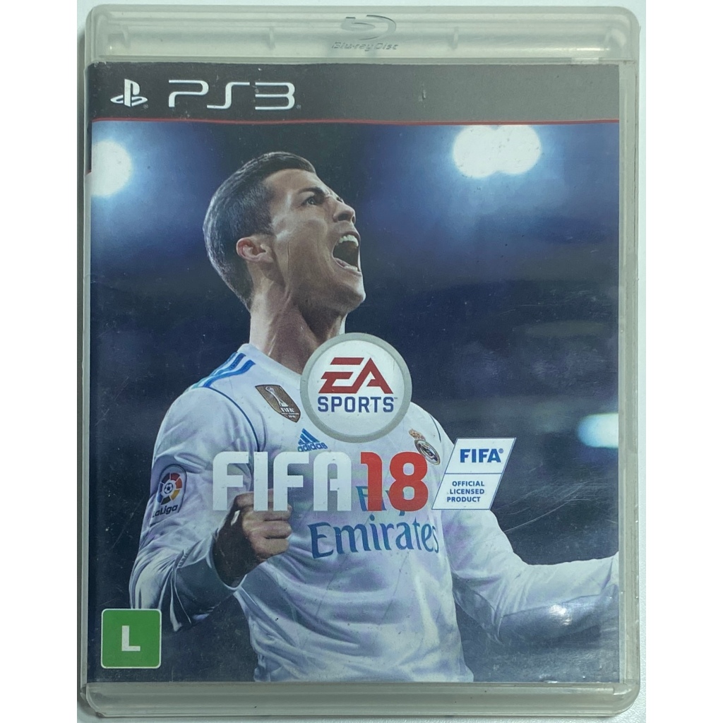FIFA 18 - PS3 - Original - Mídia Física | Shopee Brasil