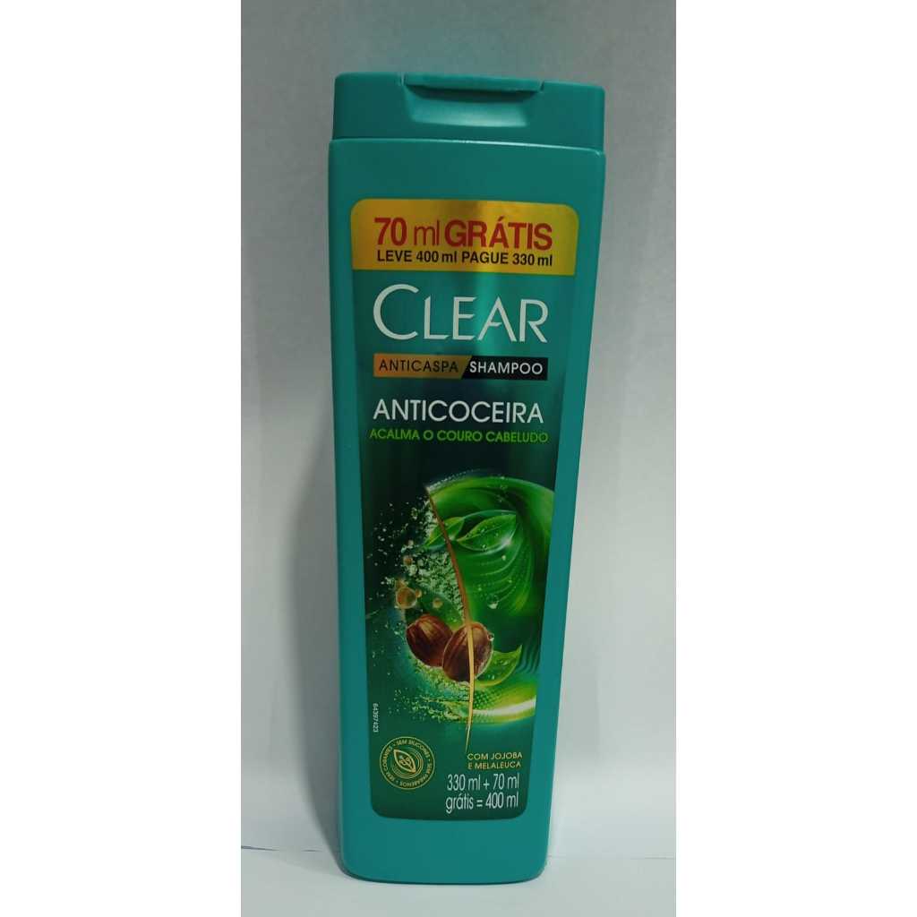 Shampoo Anticaspa Clear Botanique Anticoceira 400ml. | Shopee Brasil