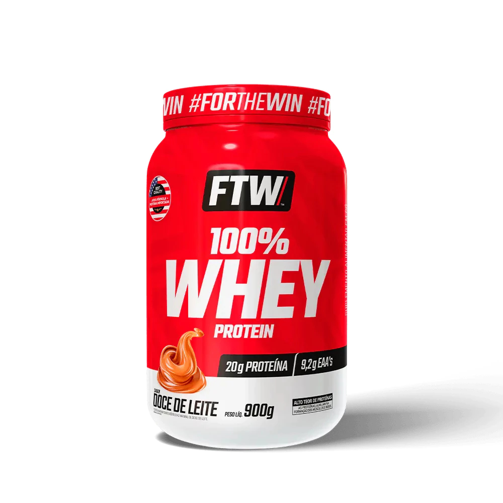 100% Whey 900g Refil - Ftw - Whey Concentrado | Shopee Brasil