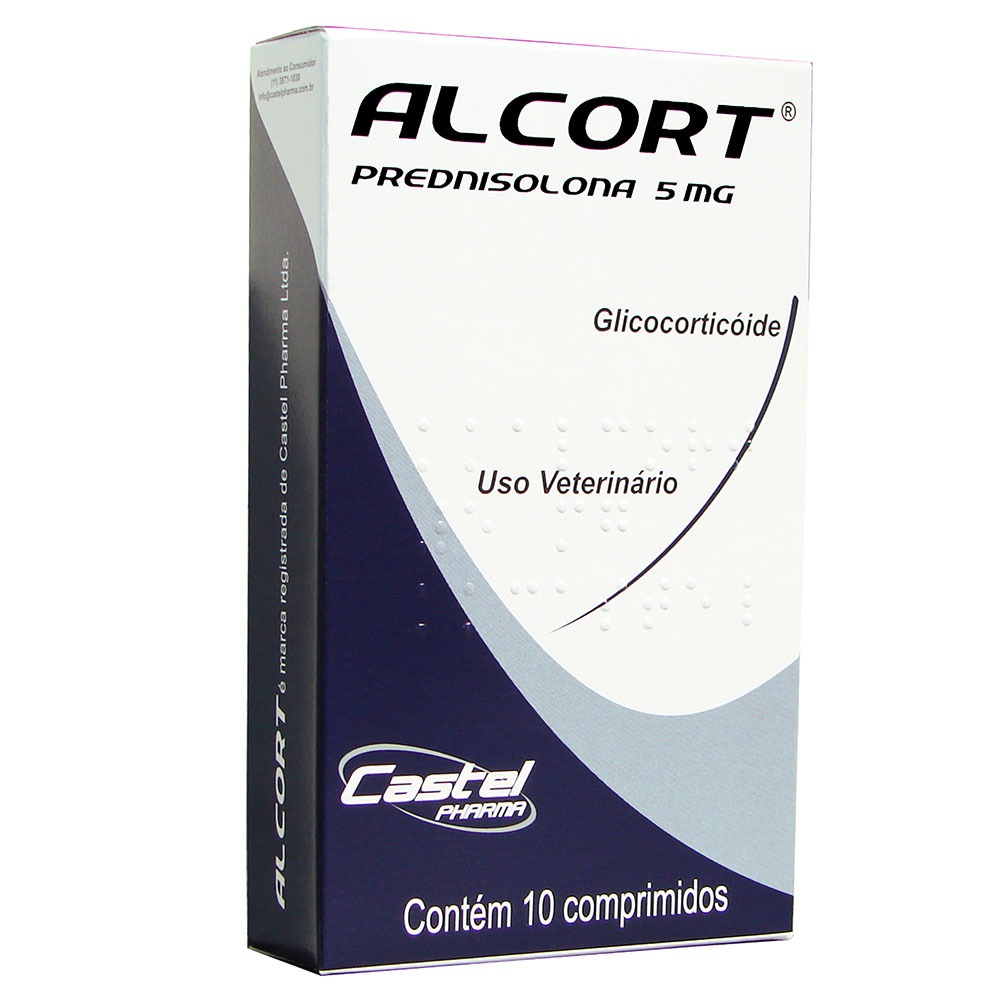 Alcort 5mg 10 comprimidos | Shopee Brasil