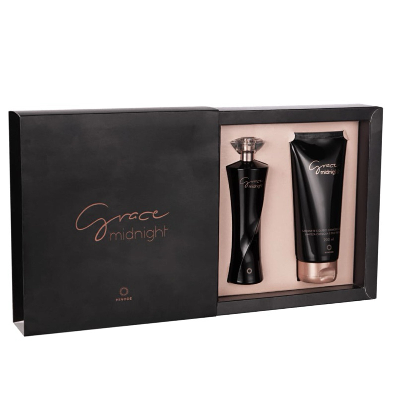 Perfume Grace Midnight Kit Hinode | Shopee Brasil