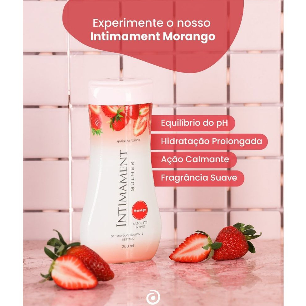 Sabonete Líquido Íntimo Intimament 200ml, Abelha Rainha | Shopee Brasil