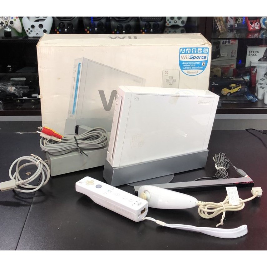 Nintendo Wii 512MB branco sistema exploit str2hax /32Gb Memoria 30 ...