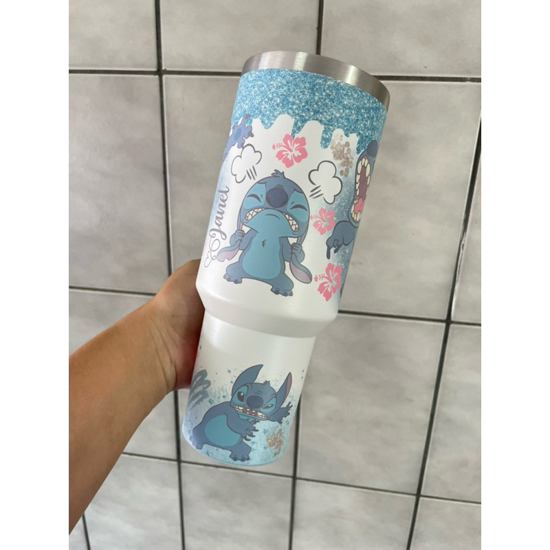 Copo térmico personalizado stitch bravo/nervoso | Shopee Brasil