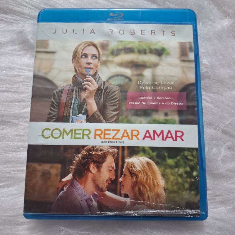 Blu-Ray Comer, Rezar, Amar (2010, Julia Roberts) | Shopee Brasil