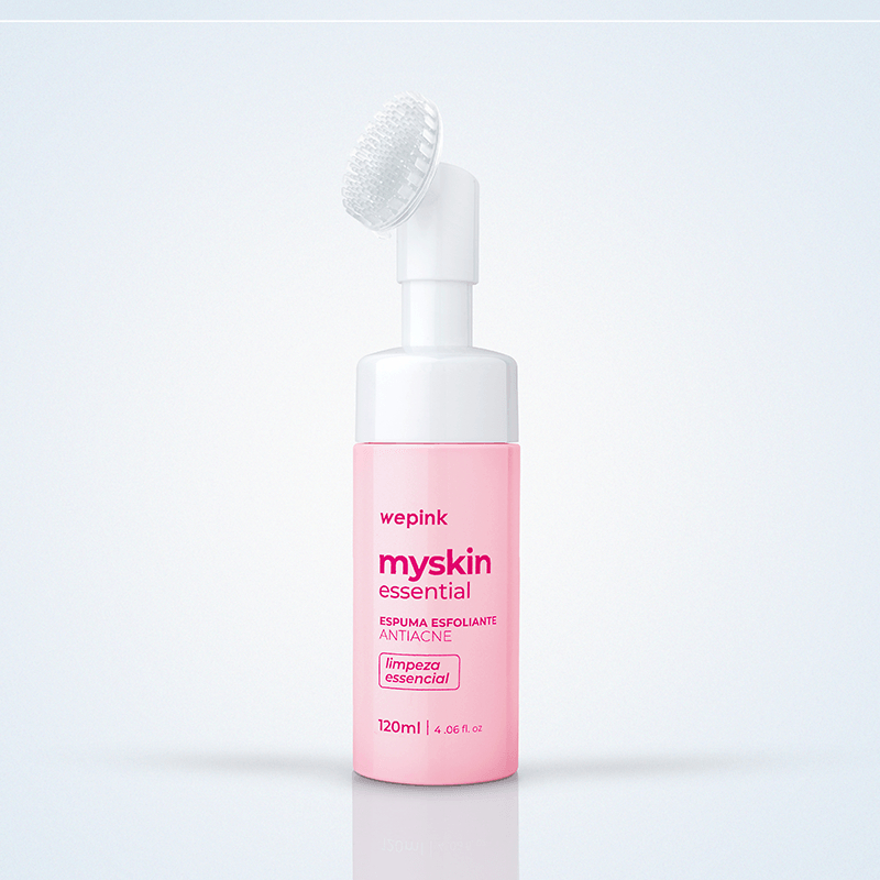 Myskin Essential Espuma Esfoliante 120ml - Wepink | Shopee Brasil