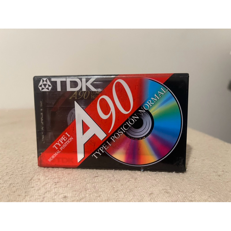Fita K7 ( cassete ) TDK A90 Lacrada / Virgem | Shopee Brasil