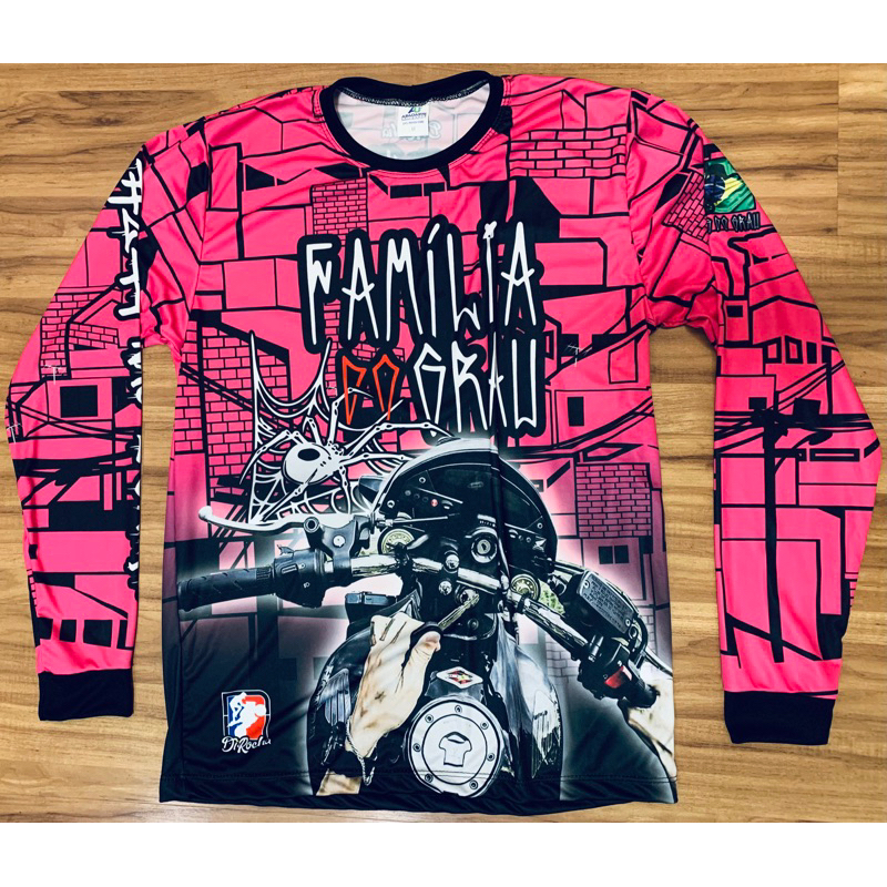 Camisa Família do Grau Blusa Manga Longa Rosa | Shopee Brasil