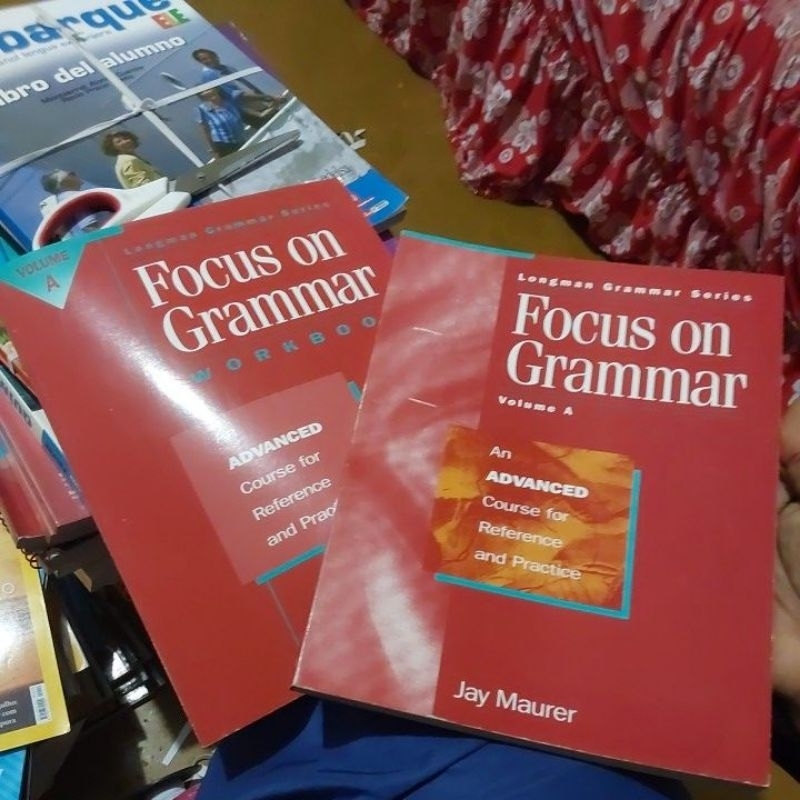 Livro - Focus on Grammar Volume A Advanced Com WorkBook - Jay Maurer e Rachel Spack Koch ...