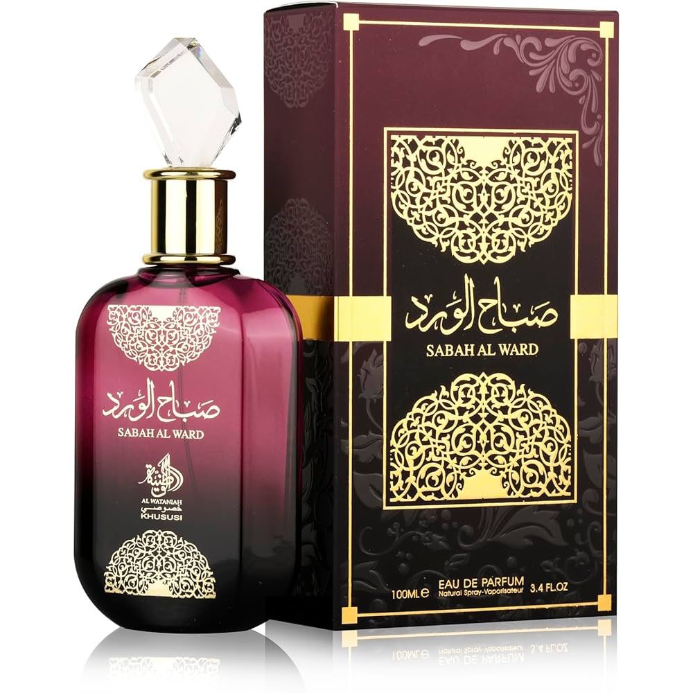 SABAH AL WARD 100 ML AL WATANIAH ORIGINAL ARABE | Shopee Brasil
