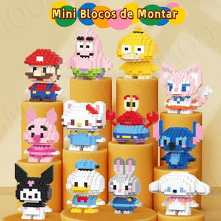 Blocos de Montar De Construção Mini bricks toys Blocks Montáveis e ...