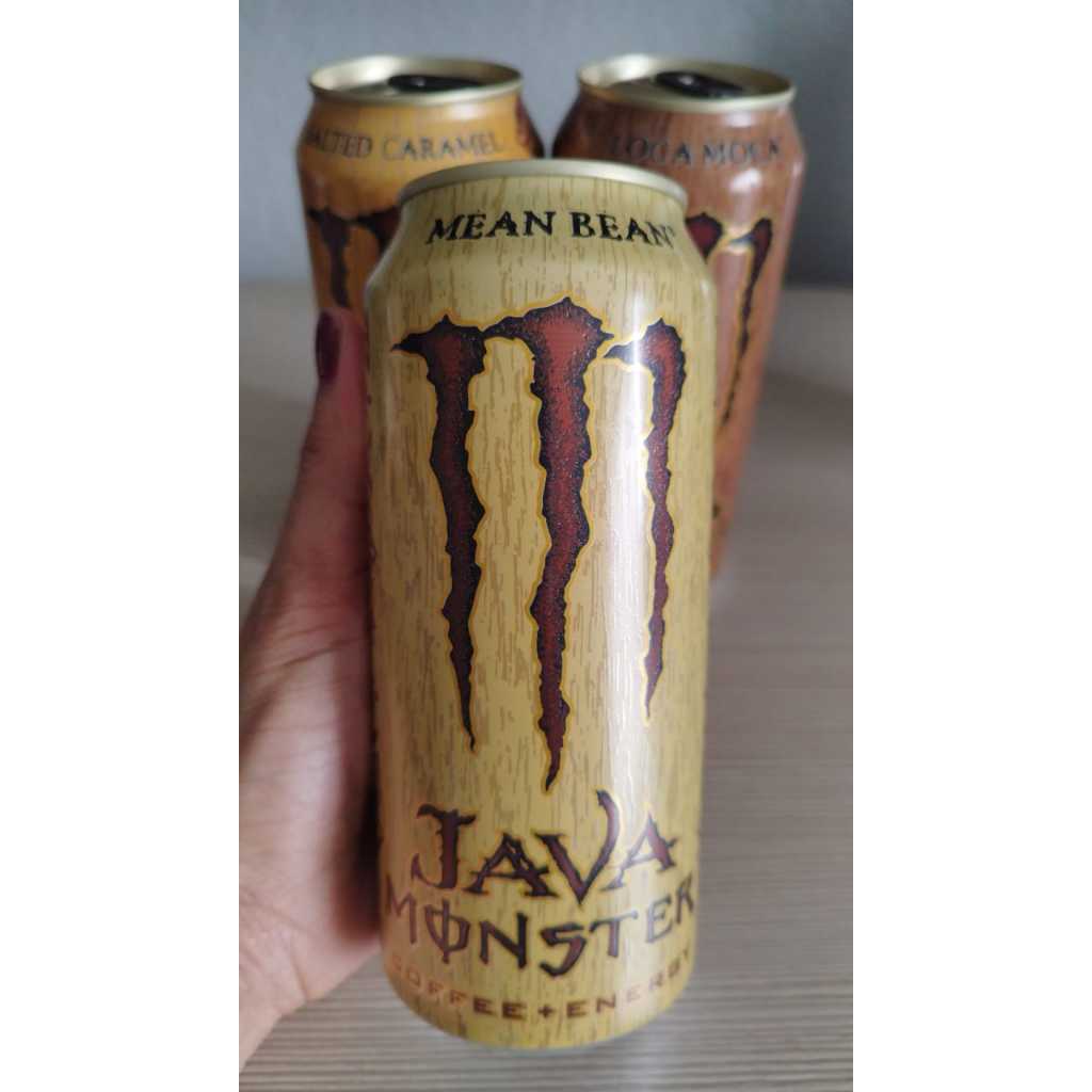 Monster Energy Java- 473 ml 🇱🇷 (Loca Moca ou Mean Bean ou Salted ...