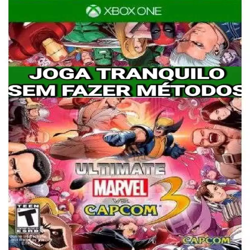 Ultimate Marvel VS Capcom 3 Xbox One Xbox Series X|S Usar Livre de Métodos | Shopee Brasil