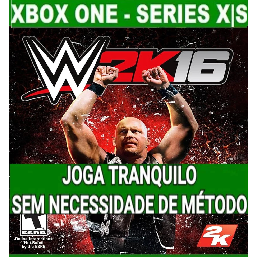 Wwe 2k16 Xbox One Xbox Series X|S Usar Livre de Métodos | Shopee Brasil