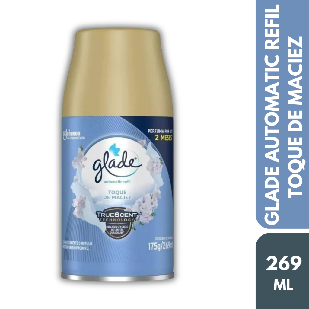 Glade Automatic Spray Odorizador De Ambientes Toque de Maciez ...