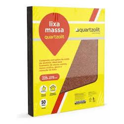 Lixa Massa 100 Grãos Pacote 50 Unidades Quartzolit | Shopee Brasil