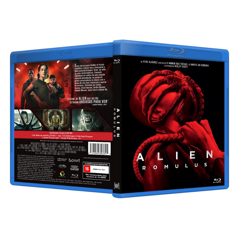 Blu-ray: Alien - Romulus DUB/LEG [PERSONALIZADO] | Shopee Brasil