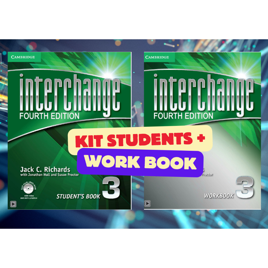 Interchange Level 3 4th Edition Student e Workbook(Impresso) | Shopee Brasil