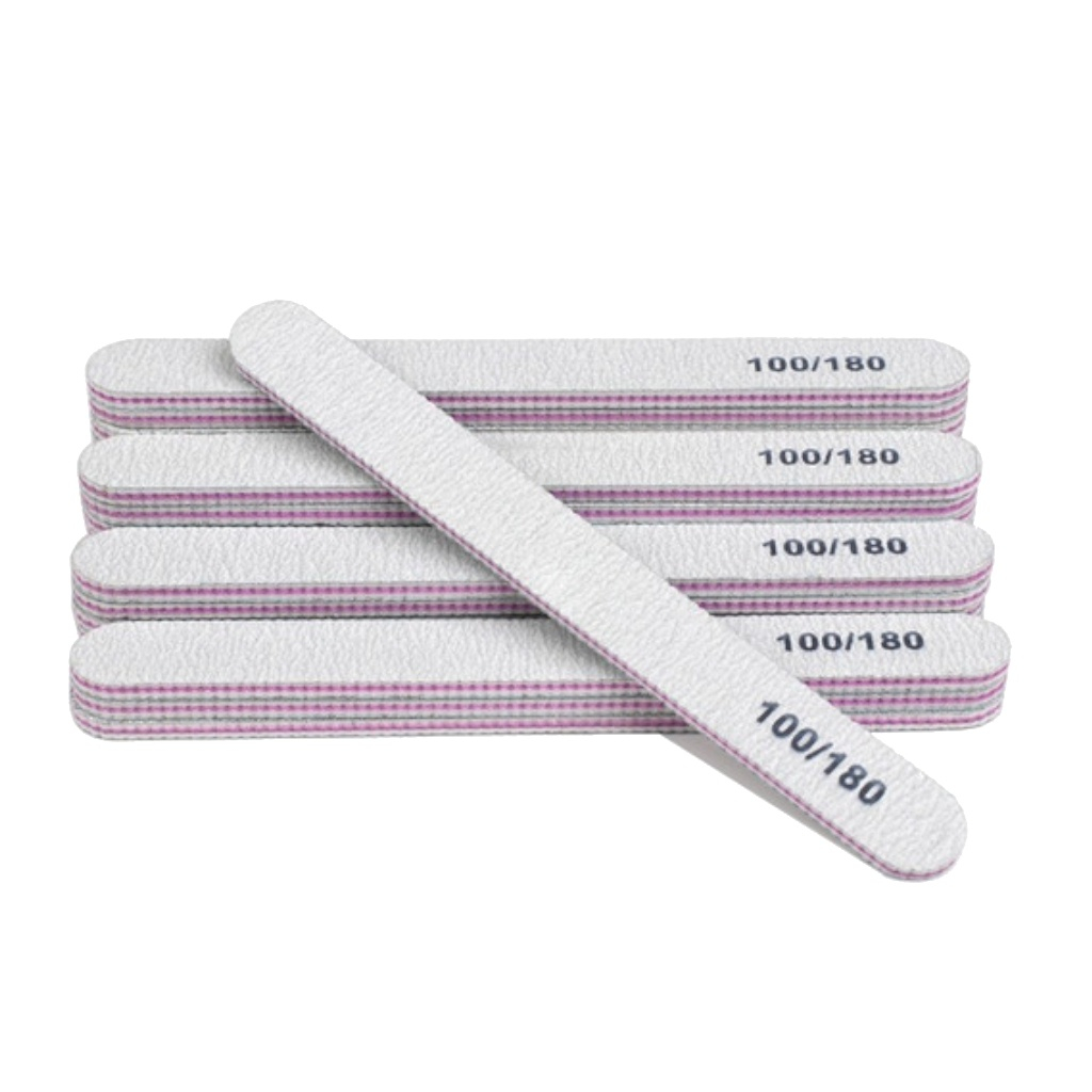 Pacotão 25 Lixas 100 180 Banana Reta Fina Atacado | Shopee Brasil