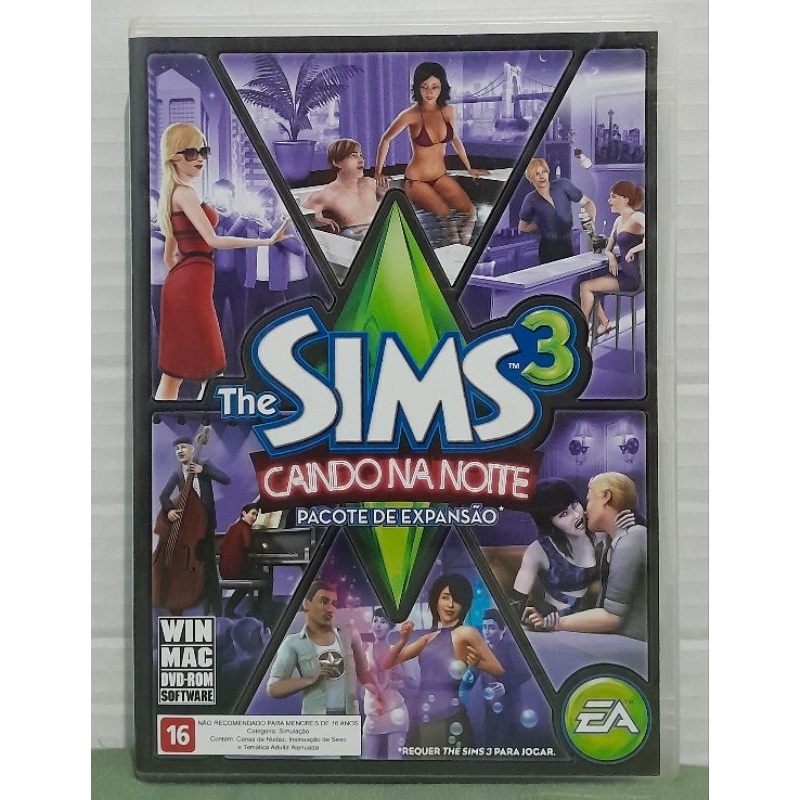 Jogo PC The Sims 3 - Caindo na Noite - Pacote de Expansão - Original Usado | Shopee Brasil