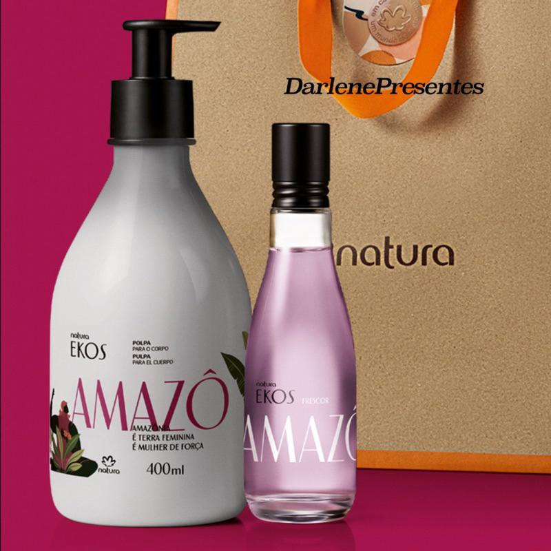 Kit Ekos Amazô Natura (antigo Ekos Moça) | Shopee Brasil