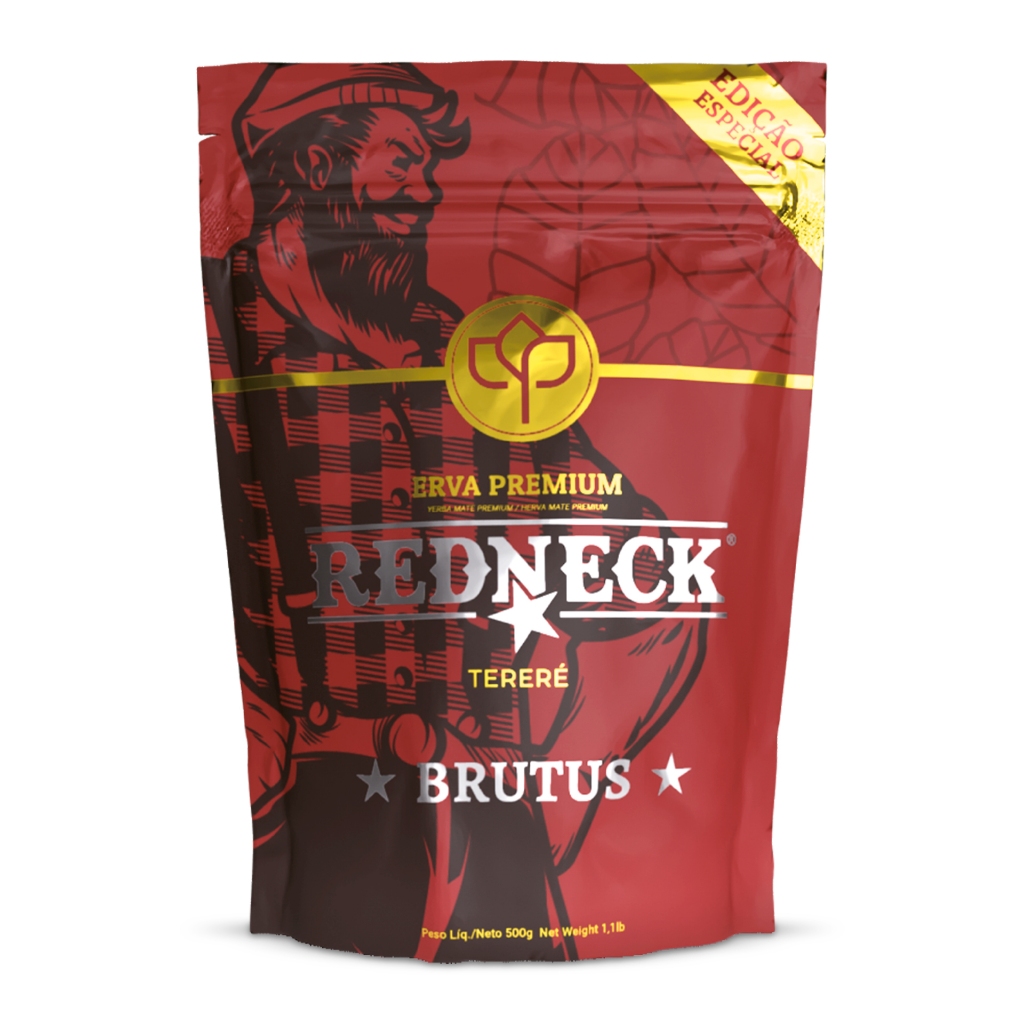 Erva Mate Premium Tereré REDNECK Sabor BRUTUS 500g Rende até 2 litros por copo | Shopee Brasil