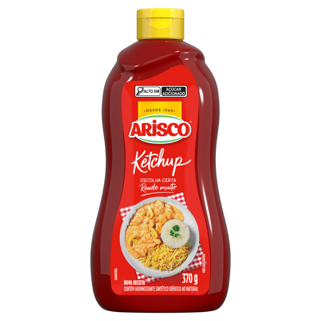 KITS C/ Ketchup Arisco Squeeze - 370g | Shopee Brasil