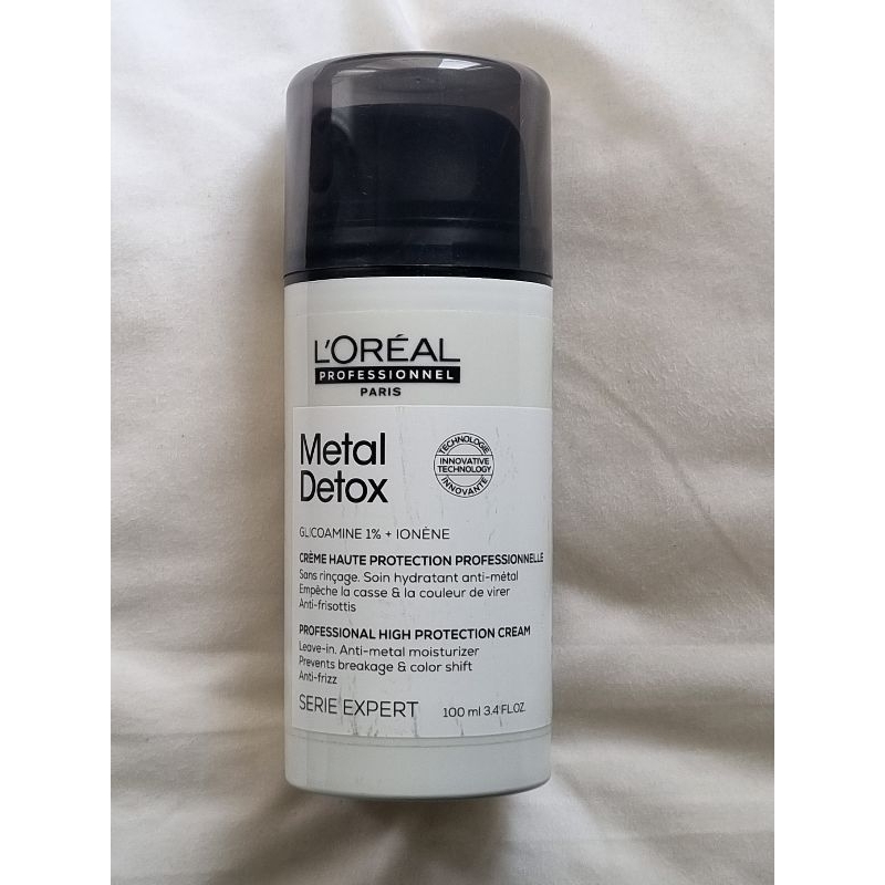 Creme para Cabelo Metal Detox Glicoamine 1%+Ionene L'Oréal 100ml ...