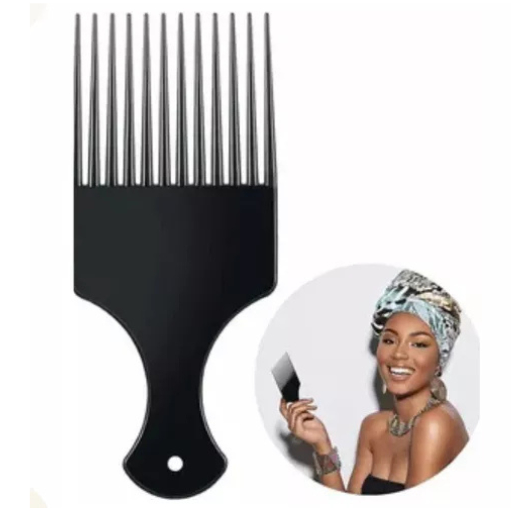 Pente Garfo Black Power Penteado Cabelo Crespo Afro | Shopee Brasil