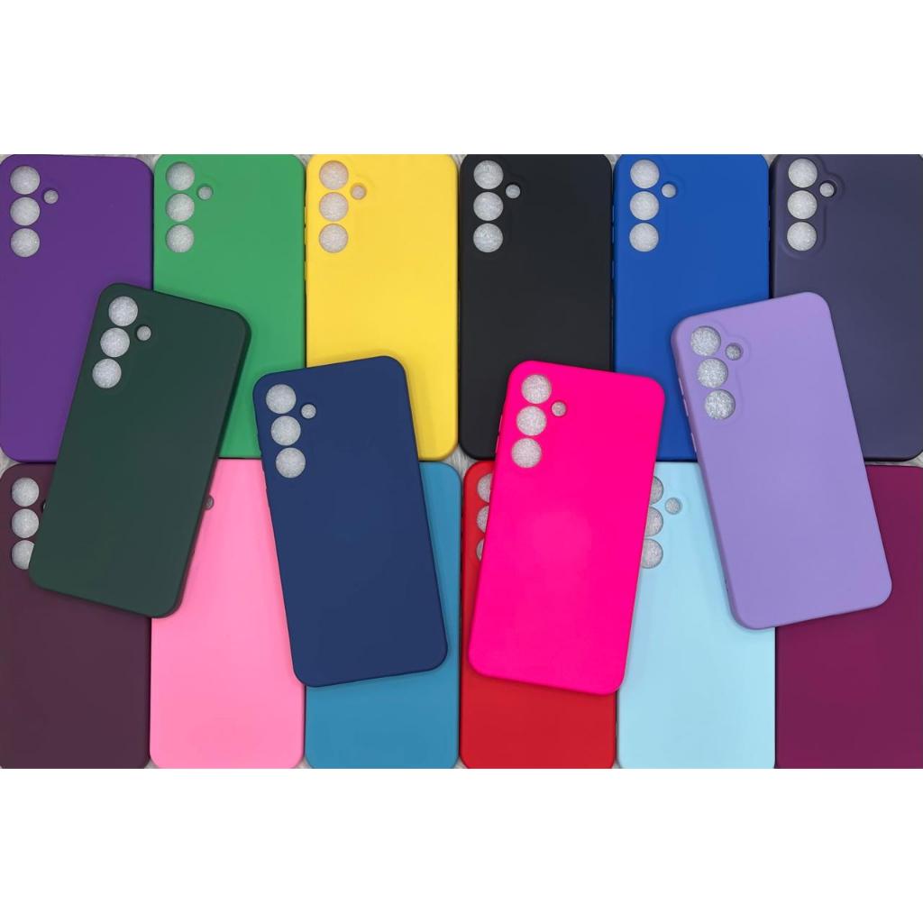 Kit Protetora Capa de Celular - A55 5G - Samsung Silicone Aveludado Capinha Case | Shopee Brasil