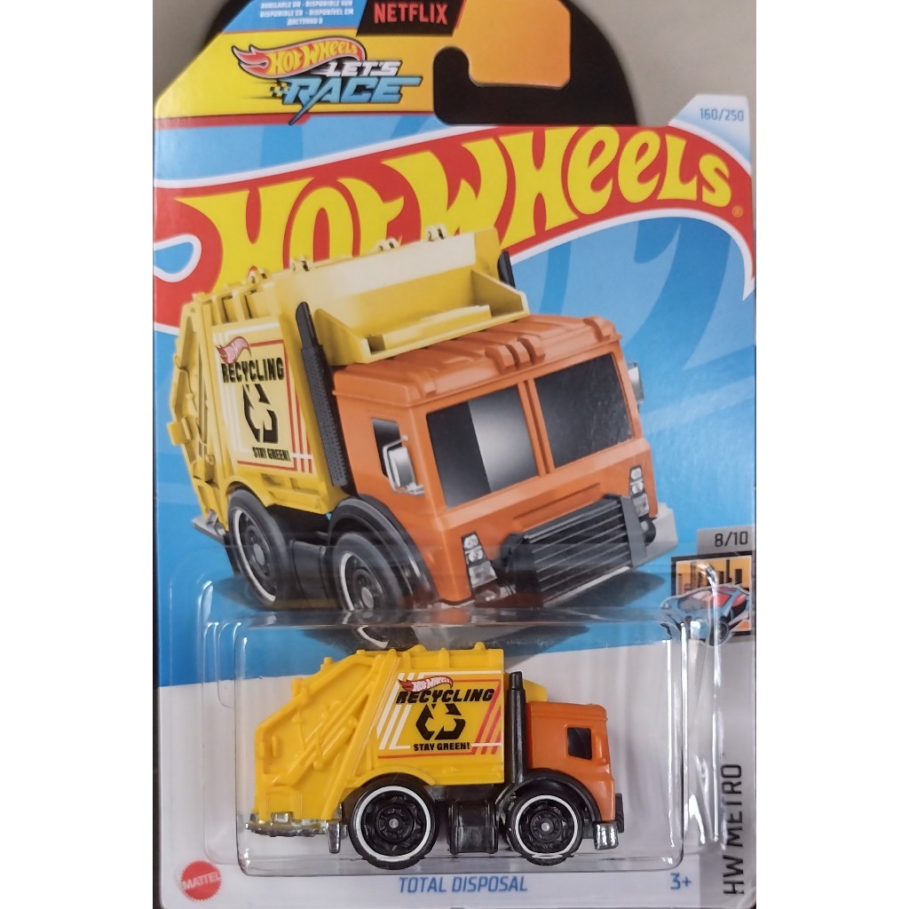 Hot Wheels Total Disposal - Lote P 2024 - Let's Race - Hw Metro ...