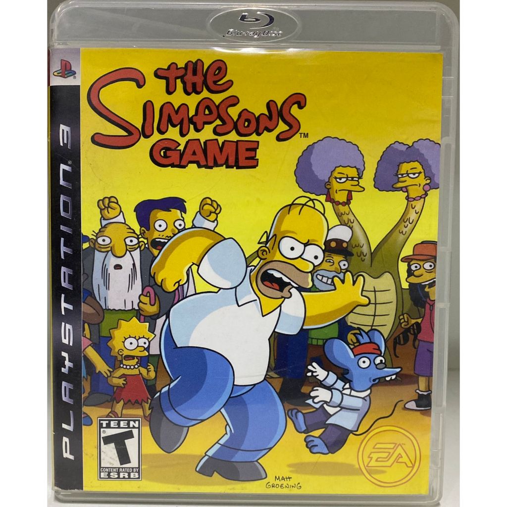The Simpsons Game - PS3 - Original | Shopee Brasil