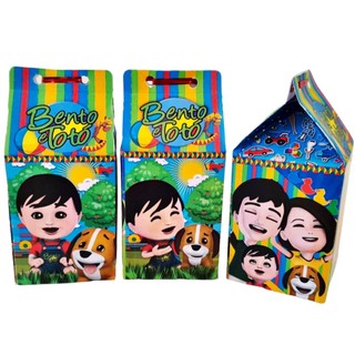 Bento e Totó Lembrancinhas Bento e Totó Decoração Beno Caixa Milk Pct C ...