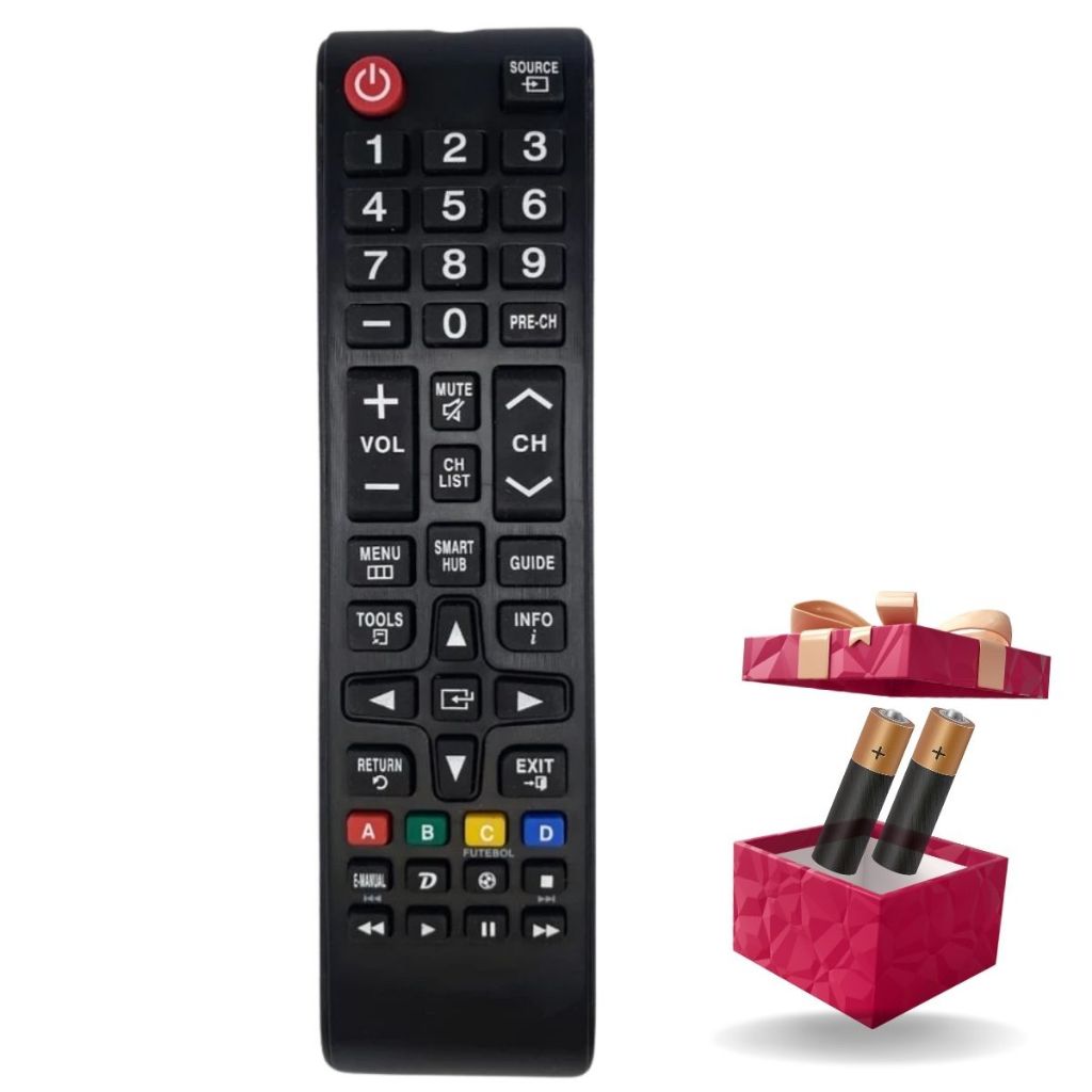 Controle Remoto Para tv compatível com Samsung Smart 4K Led Universal ...